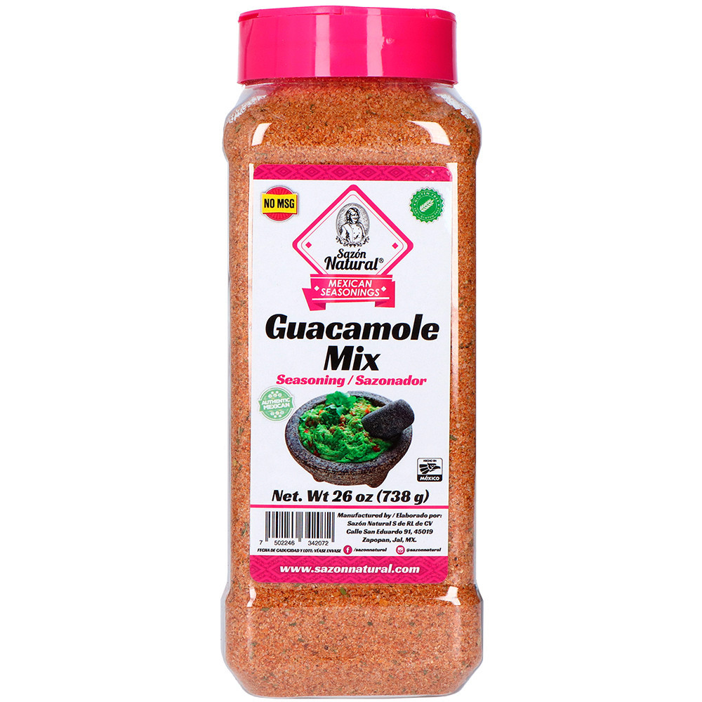 Mexgrocer Europe - Sazon Natural Guacamole Mix 738g | Buy now at ...