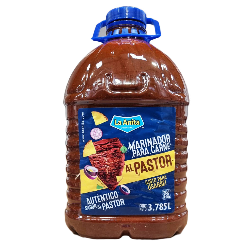 Mexgrocer Europe - La Anita Pastor Sauce bottle pet 3.785 Lt