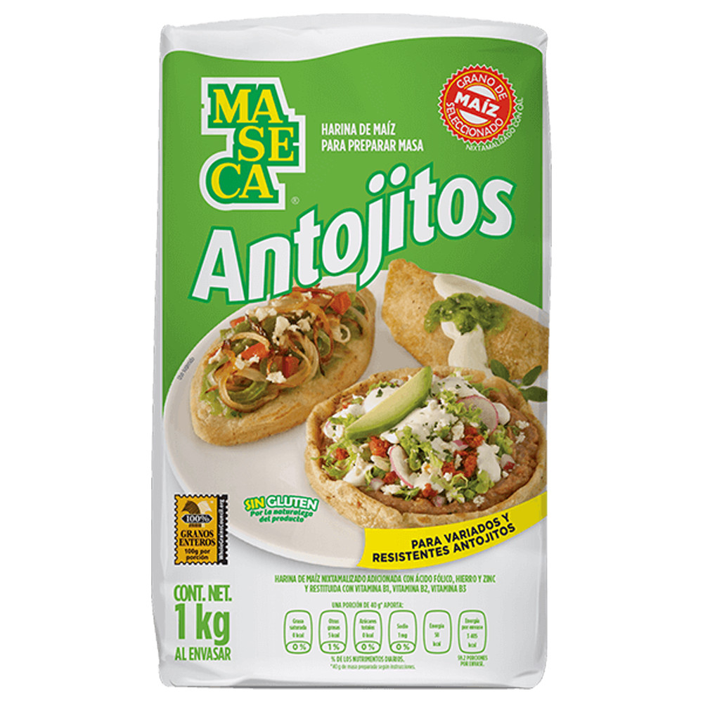Mexgrocer Europe - Maseca Antojitos for Frying 1kg | Buy at MexGrocer ...
