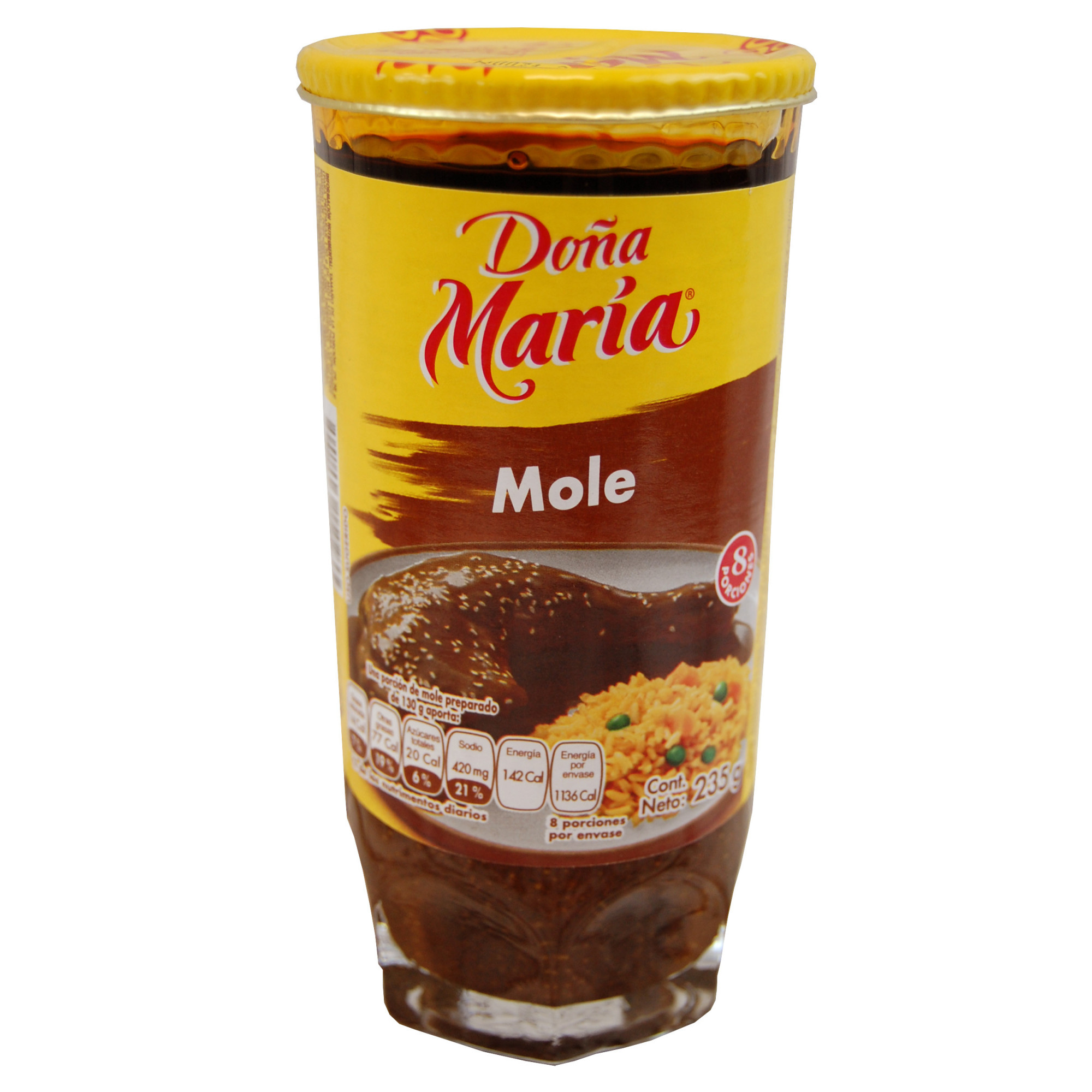 Mexgrocer Europe - Dona Maria Mole Brown 235g | Buy now at Mexgrocer-eu.com