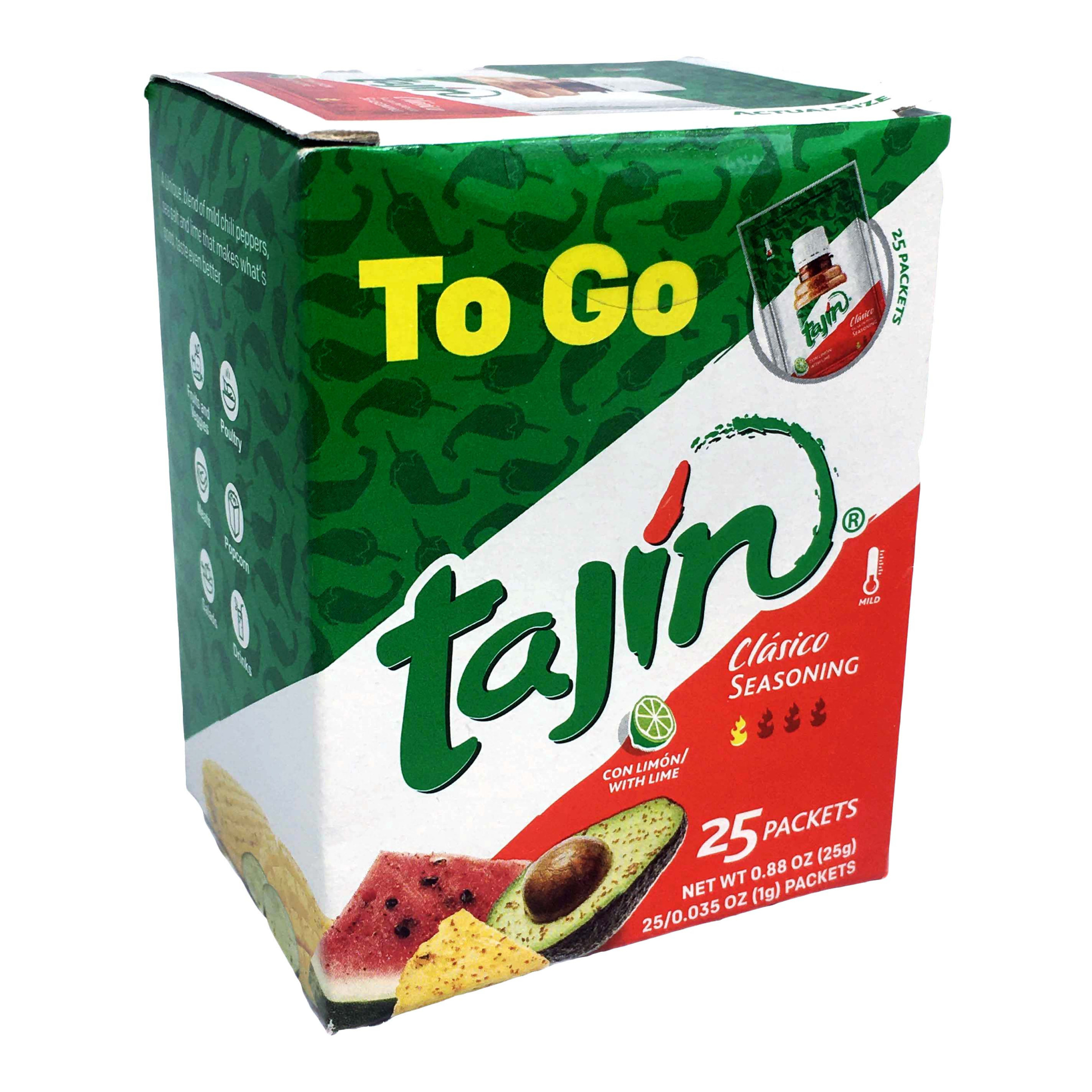 Mexgrocer Europe - Tajin To Go 25 Sachets | Buy now at Mexgrocer-eu.com