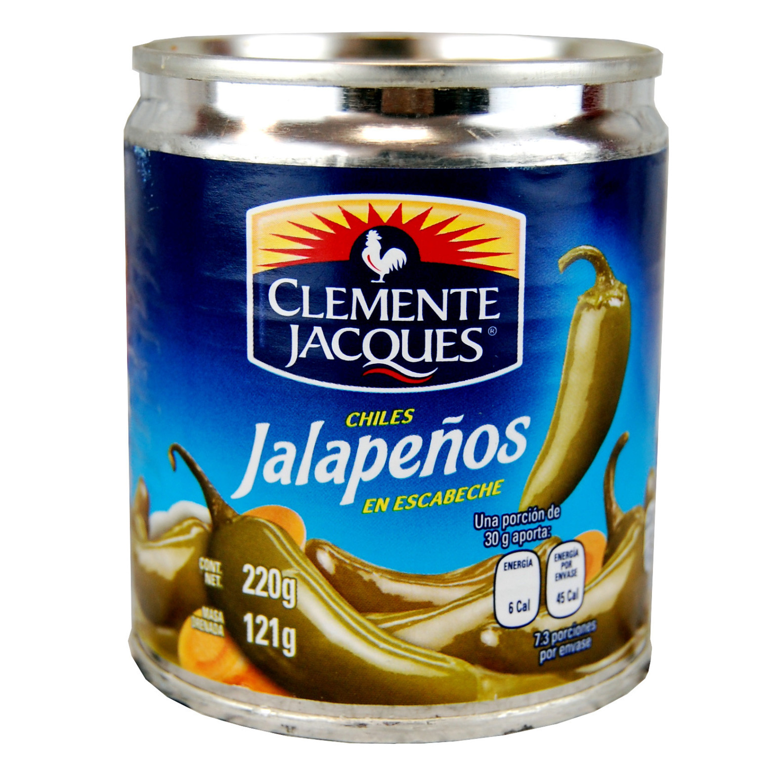 Mexgrocer Europe - Clemente Jacques Jalapeno Chillies Whole 220g | Buy ...