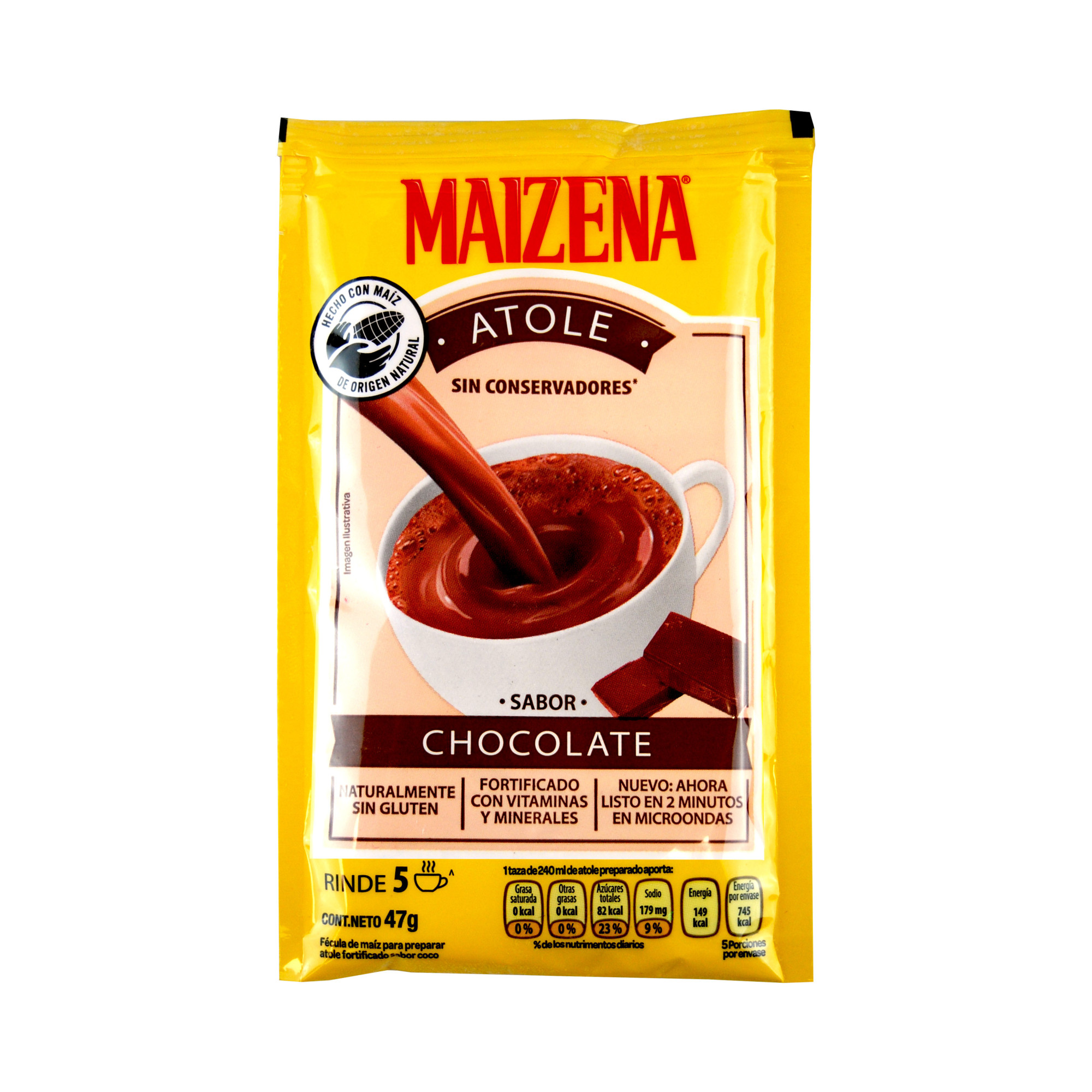 Mexgrocer Europe - Maizena Chocolate 47g | Buy now at Mexgrocer-eu.com